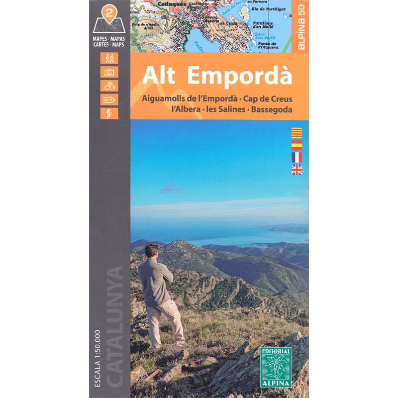 Alt Empordà 1:50.000 - LandkartenSchropp.de Online Shop