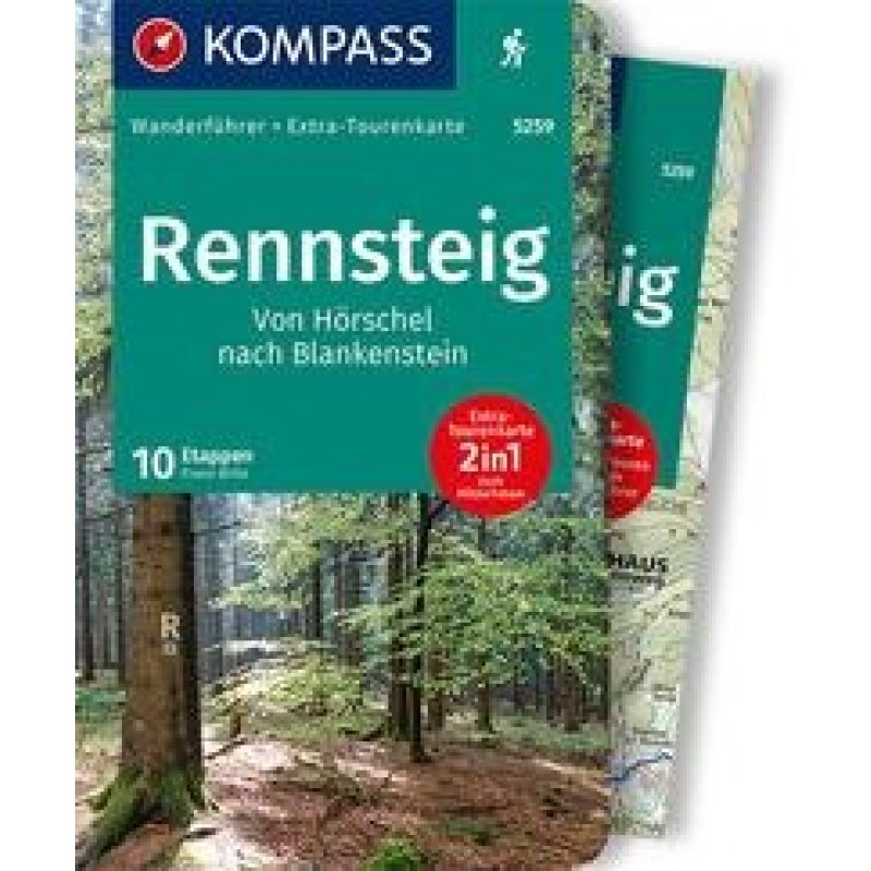 Rennsteig Wanderführer - LandkartenSchropp.de Online Shop
