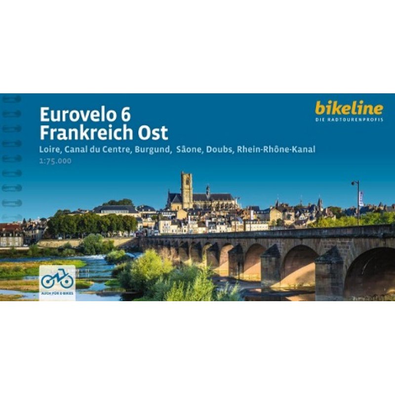 Bikeline Euro Velo 6 Frankreich ost - LandkartenSchropp.de Online Shop