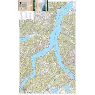 Lago di Como (Comer See) 1:35.000 Wanderkarte - LandkartenSchropp.de ...