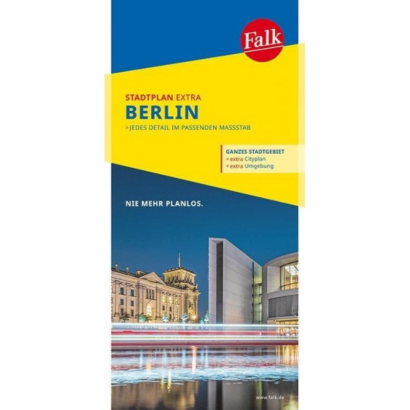 Straßenkarte Berlin Falkplan - LandkartenSchropp.de Online Shop