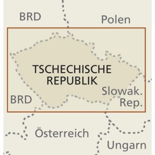 Straßenkarte Tschechien Reise Know-How - LandkartenSchropp.de Online Shop